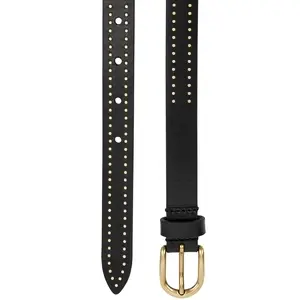 Isabel Marant Kane Stud-embellished Leather Belt