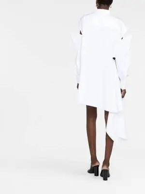 Alexander McQueen Cut-out Shirt Dress