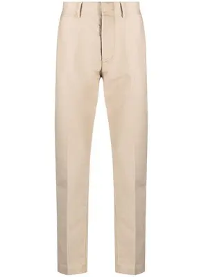TOM FORD Tapered Cotton Trousers