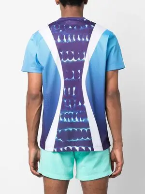 Dsquared2 Graphic-print Perforated T-shirt