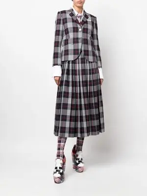 Thom Browne Single-breasted Checked Blazer