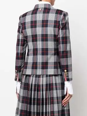 Thom Browne Single-breasted Checked Blazer
