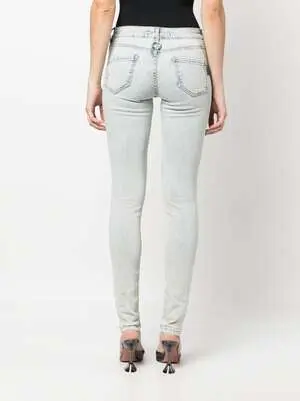 Philipp Plein High-rise Skinny Jeans - Blue