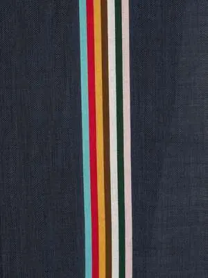 Paul Smith Logo-stripe Scarf