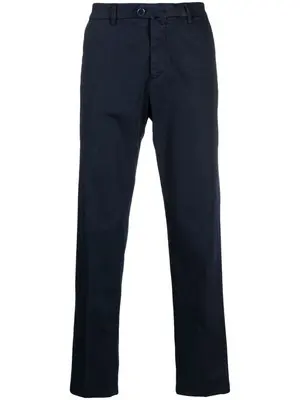 Kiton Off-centre Button Straight-leg Trousers