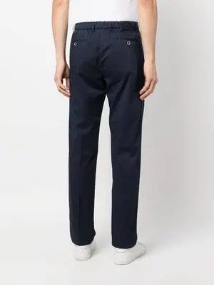 Kiton Off-centre Button Straight-leg Trousers