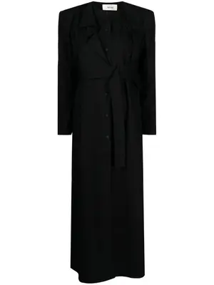 RÓHE Two-piece Maxi Dress - Black