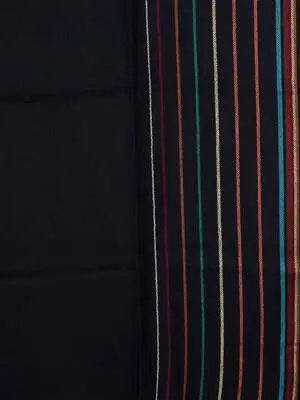 Paul Smith Wool-silk Signature Stripe Scarf - Blue