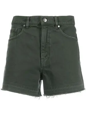 P.a.r.o.s.h Distressed-effect Denim Shorts