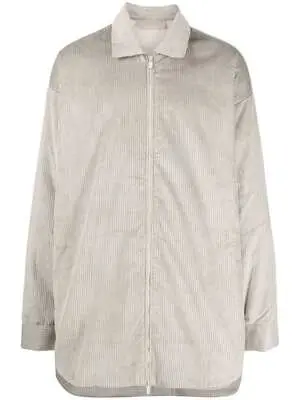 Fear Of God Corduroy Zip-up Shirt Jacket - Grey