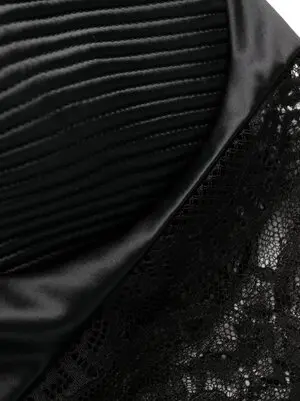 Versace Greca-detail Lace Bralette