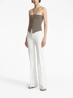 DION LEE Square-neck Corset Top