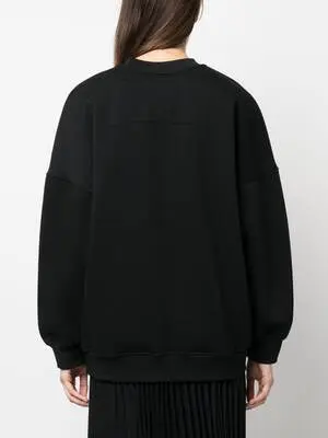 IOANA CIOLACU Graphic-print Jumper - Black