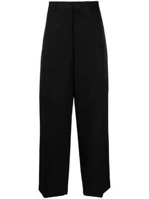 AMBUSH Wide-leg Wool Suit Trousers - Tap Shoe No Color