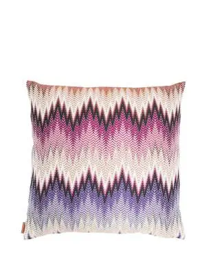 Missoni Woven-zigzag Cushion