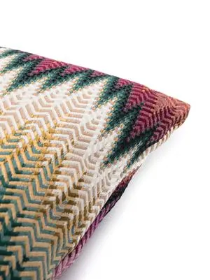 Missoni Woven-zigzag Cushion