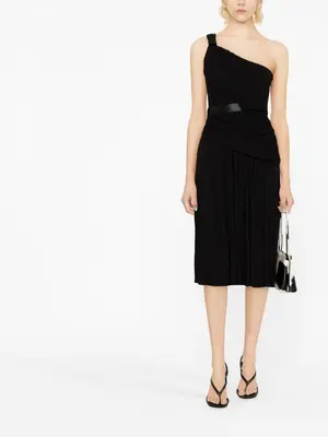 Alberta Ferretti Flared Midi Dress