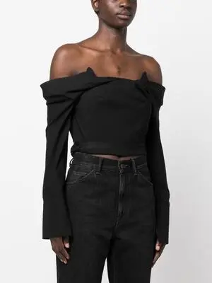 IOANA CIOLACU Off-shoulder Top