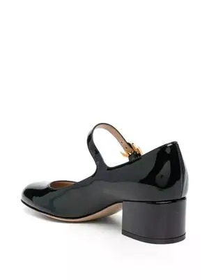 GIANVITO ROSSI 45mm Mary Ribbon Pumps - Black