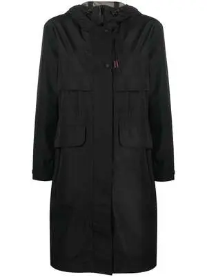 Woolrich Hooded Gore-tex Parka Coat - Black