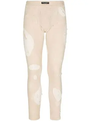 Dolce & Gabbana Distressed Skinny-cut Jeans