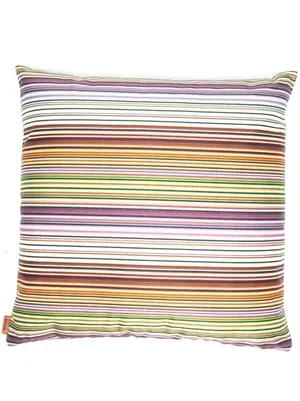 Missoni Woven Striped Cushion - White