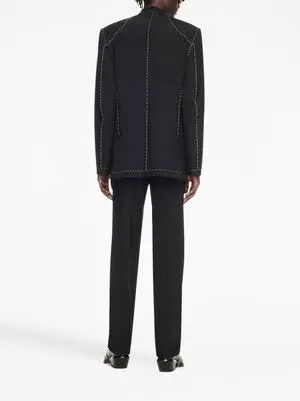Off-White Runway Body Stitch Double-breasted Jacket