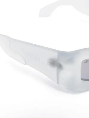 Off-White Volcanite Square-frame Sunglasses - Grey