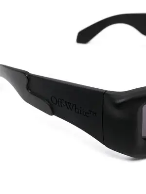 Off-White Volcanite Square-frame Sunglasses - Black