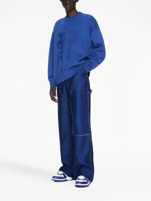 Off-White Body Scan Crew-neck Sweatshirt