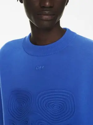 Off-White Body Scan Crew-neck Sweatshirt