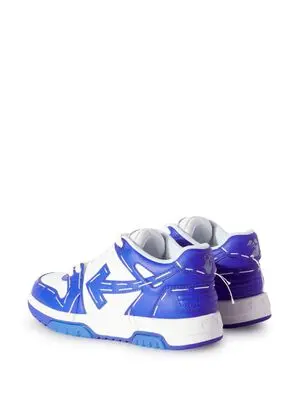 Off-White Ooo Sartorial Stitching Low-top Sneakers - White
