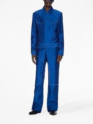 Off-White Alien Face Tailored Jacket