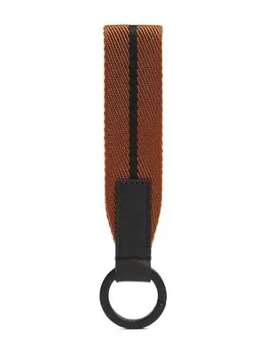 Zegna Logo-debossed Keyring