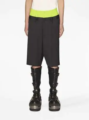 AMBUSH Contrast Waist Shorts - Black