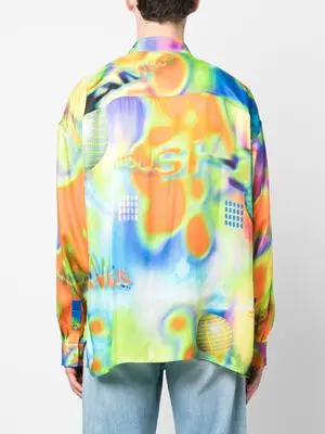 AMBUSH Graphic-print Long-sleeve Shirt