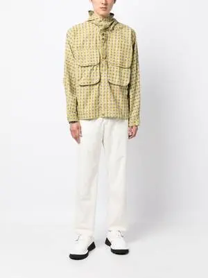 STORY MFG. Forager Check-print Jacket