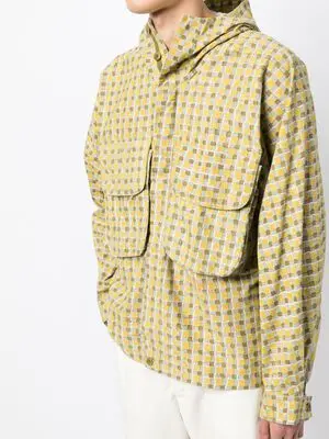 STORY MFG. Forager Check-print Jacket