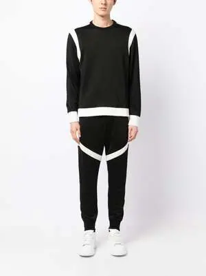 Alexander McQueen Two-tone Panelled Sweatshirt