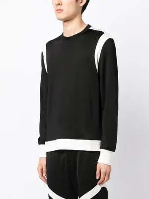 Alexander McQueen Two-tone Panelled Sweatshirt
