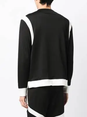 Alexander McQueen Two-tone Panelled Sweatshirt