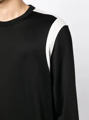 Alexander McQueen Two-tone Panelled Sweatshirt