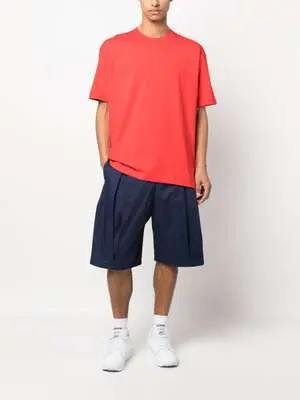 Comme Des Garçons Logo-print Cotton T-shirt - Red