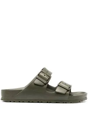 BIRKENSTOCK Arizona Flat Slides - Green