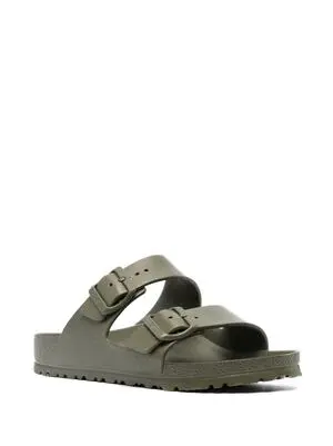 BIRKENSTOCK Arizona Flat Slides - Green