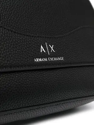 Armani Exchange Leather Crossbody Bag