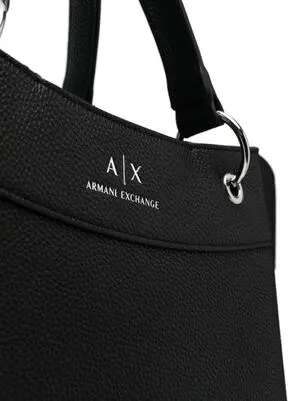 Armani Exchange Logo-stamp Tote Bag