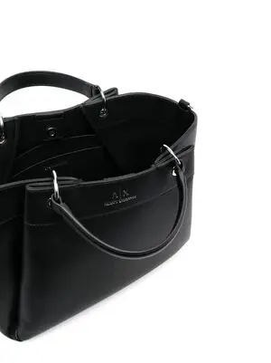Armani Exchange Logo-stamp Tote Bag