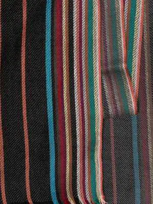 Paul Smith Wool-silk Signature Stripe Scarf