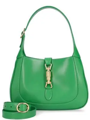 Gucci Small Jackie 1961 Leather Shoulder Bag - Spring Green